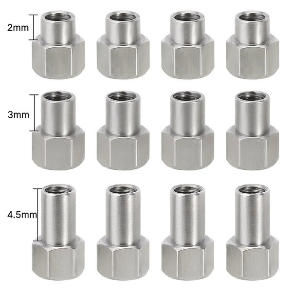 M2.5 Replacement Barrel Nuts Trx4m / Others - Hex Extender nuts 4PCS ...