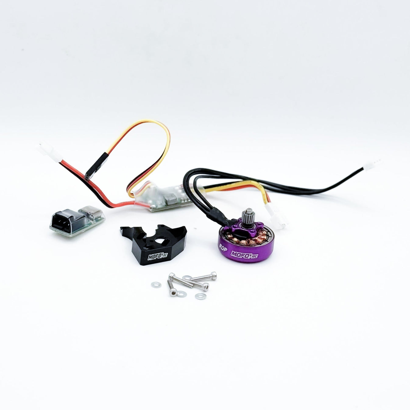 Mofo RC | ROP 3400Kv Brushless Pancake Motor & ESC + Mount Combos- (Fo ...