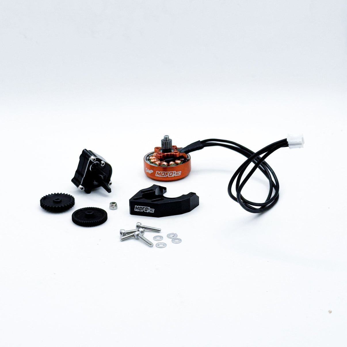Mofo RC | SMP 1700Kv Brushless Pancake Motor + Mount & Transmission Co ...