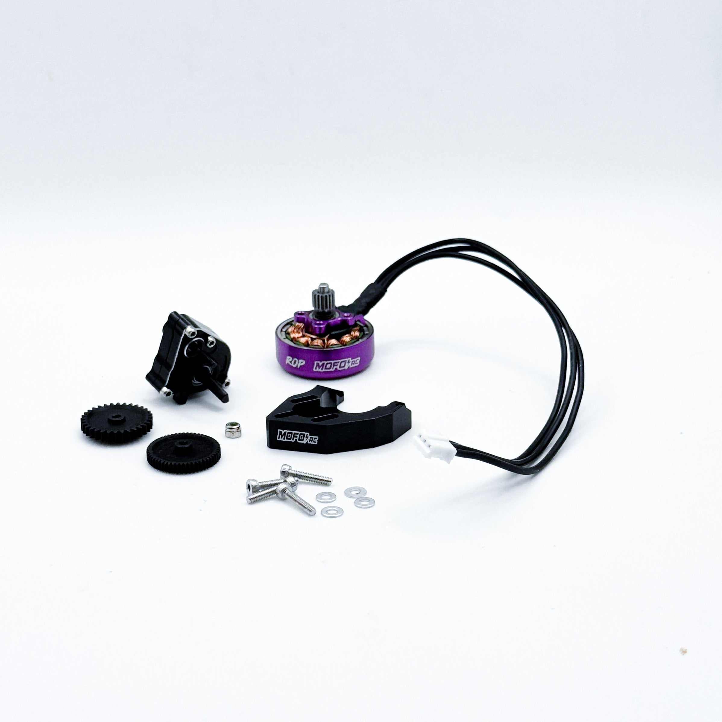 Mofo RC | ROP 3400Kv Brushless Pancake Motor + Mount/Transmission Comb ...