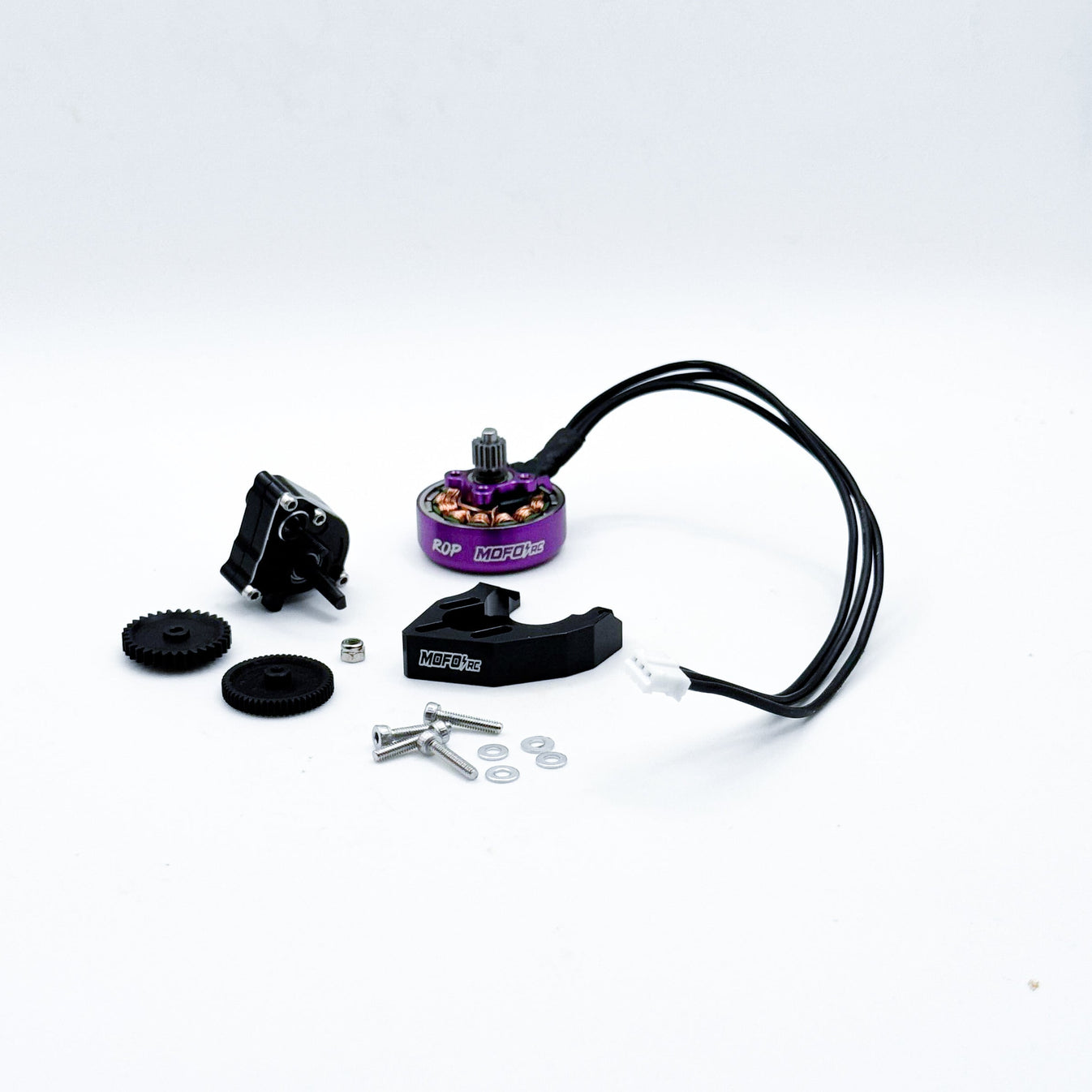 Mofo RC | ROP 3400Kv Brushless Pancake Motor + Mount/Transmission Comb ...