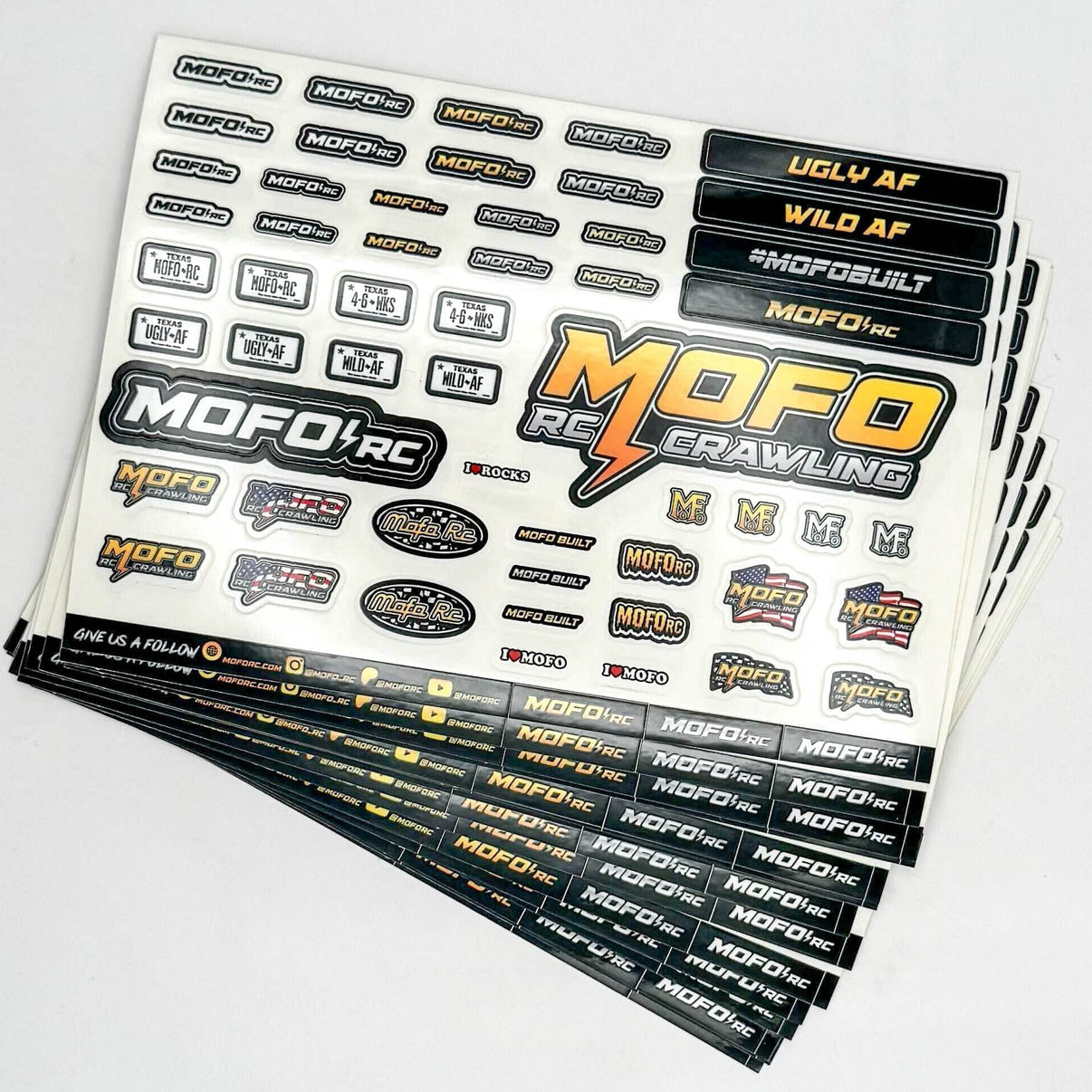 Large Sticker Sheet – Mofo Rc