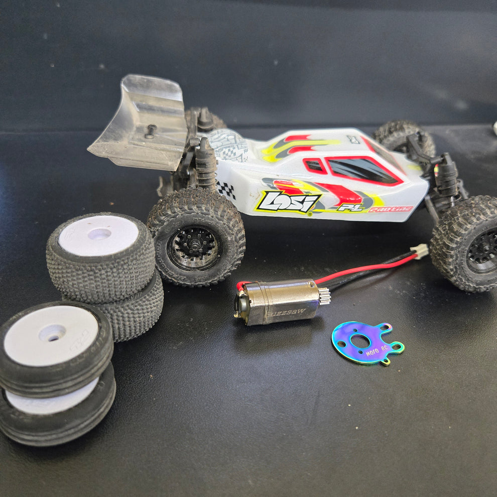 Losi Micro B/ Micro T Parts - Buzzsaw Brushed Motor Upgrade Kit & Upgr ...