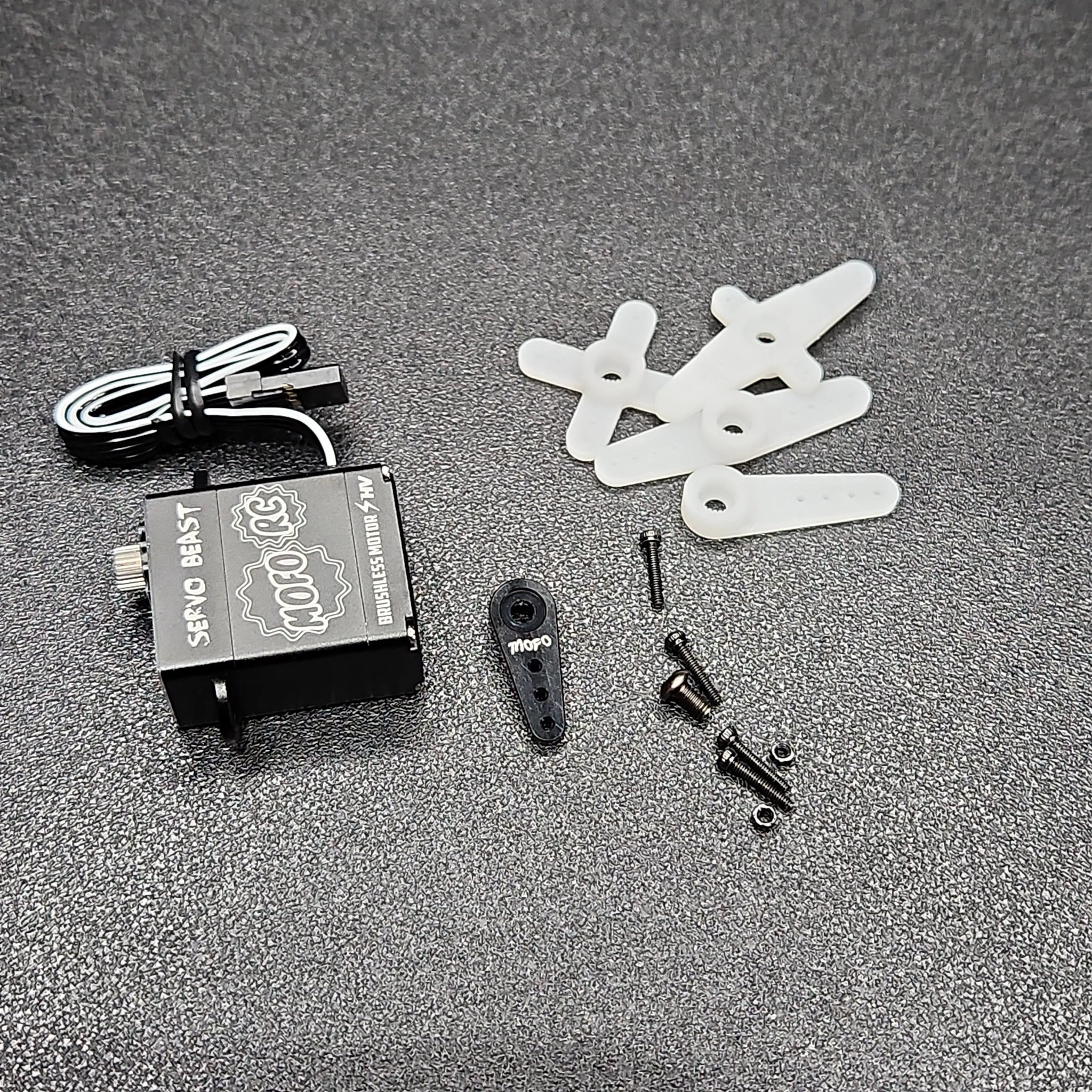 Aluminum ServoBeast Brushless steering Servo W/ Free aluminum Servo mo ...