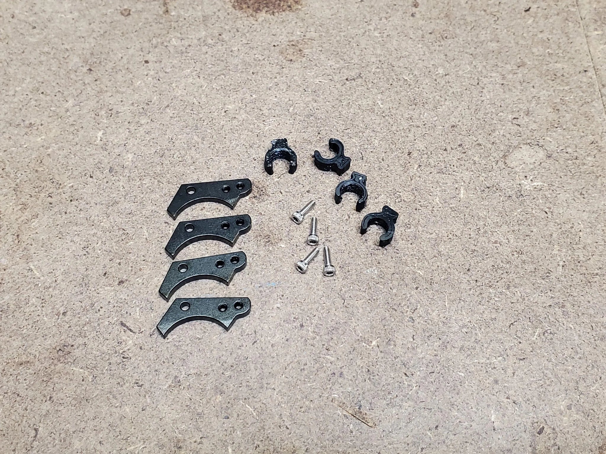 Aluminum Suspension Threaded Shock plates – Mofo Rc