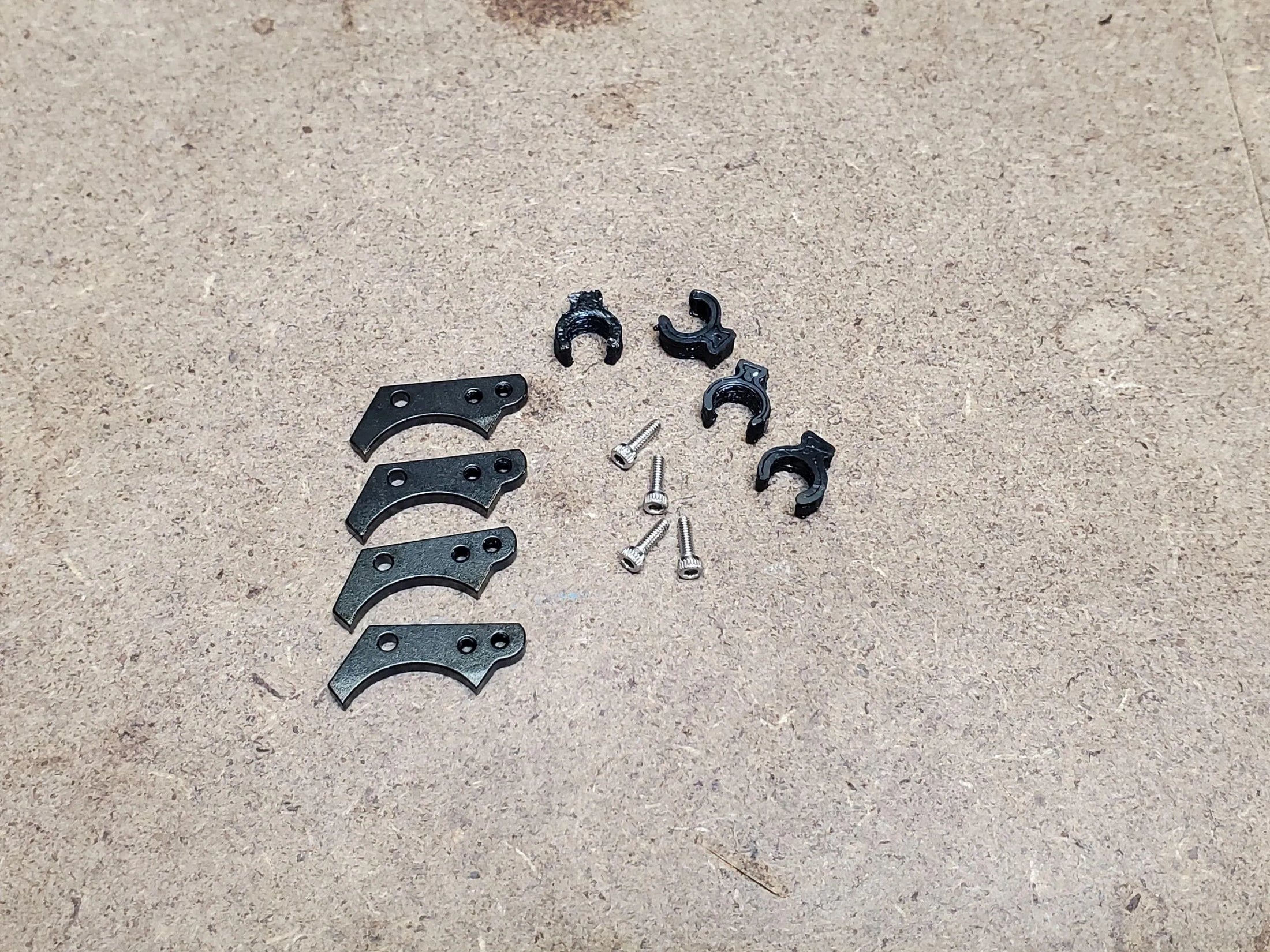 Aluminum Suspension Threaded Shock plates – Mofo Rc