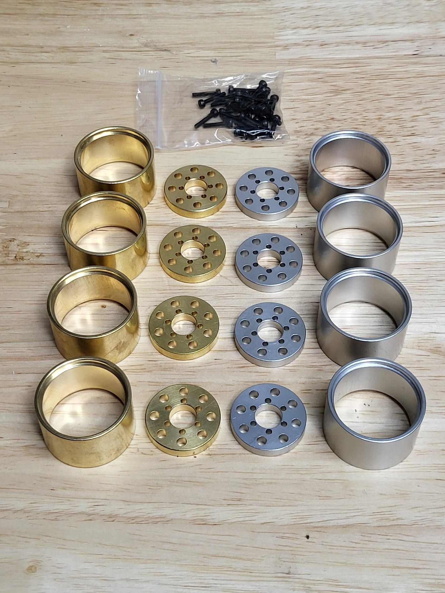 Wheel wideners for UPW and DDP wheels brass or aluminum island style ...