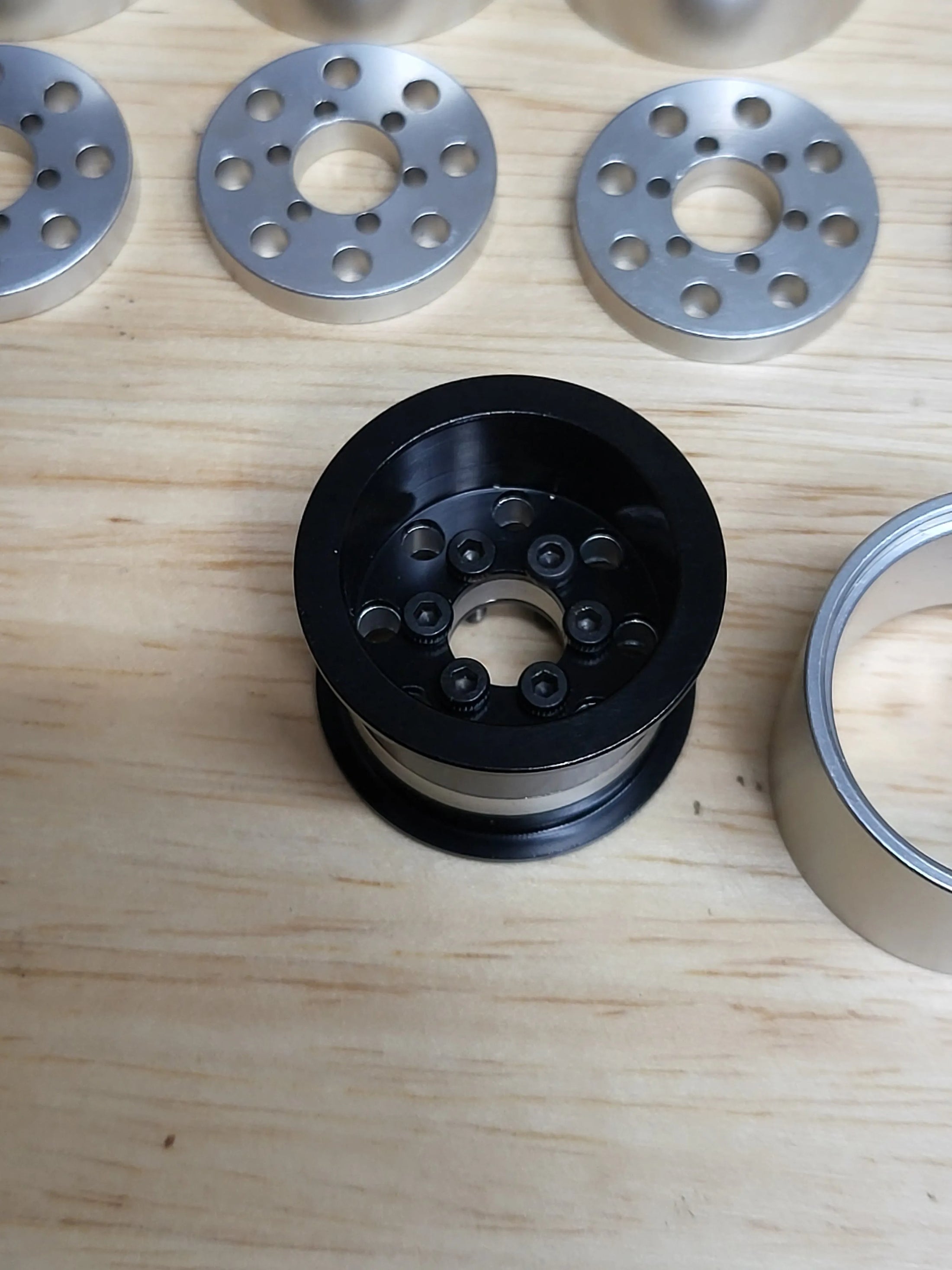 Island style wheel spacers and rings For UPW and DDP wheels, brass or ...