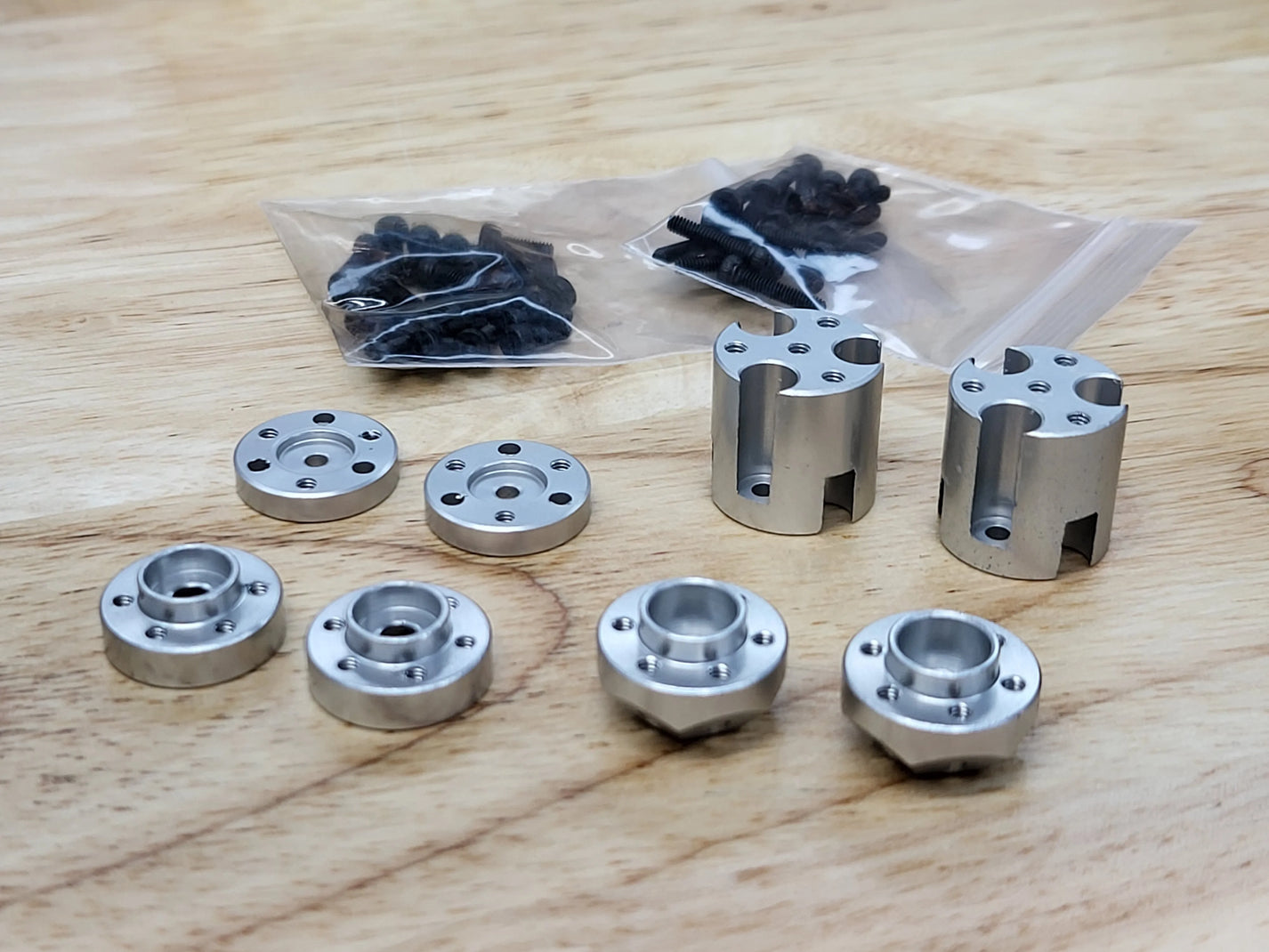 Mofo RC | Aluminum Dually Adapter Kit For Mofo RC Wheels – Mofo Rc